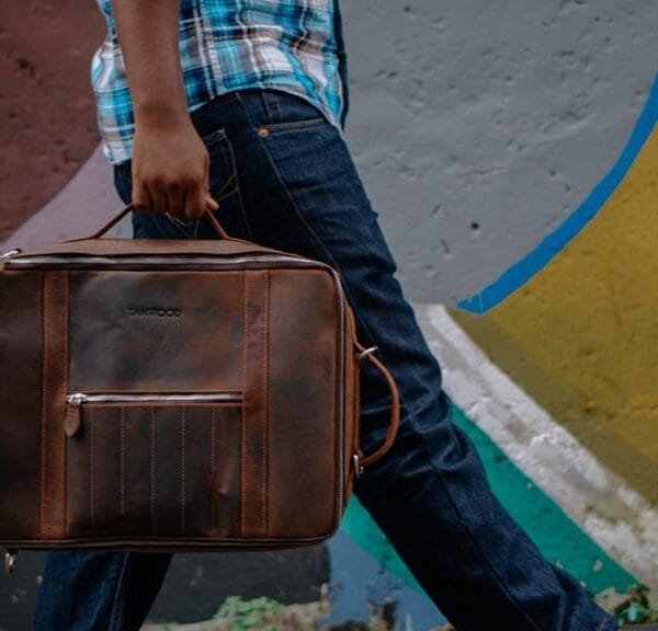 TANWOOD Pure Leather mini laptop bags- up to 14 inch display - Tanwood ...