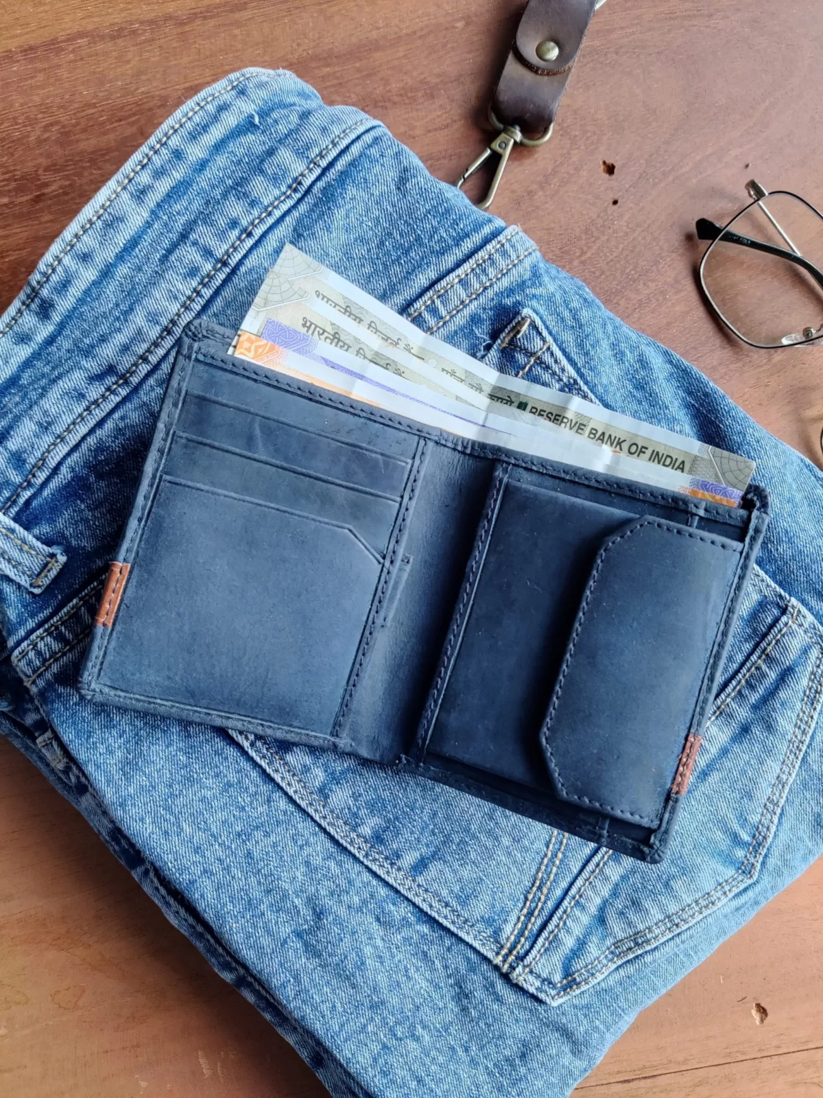 TANWOOD Utility Slim Wallet -RFID - Tanwood Leather