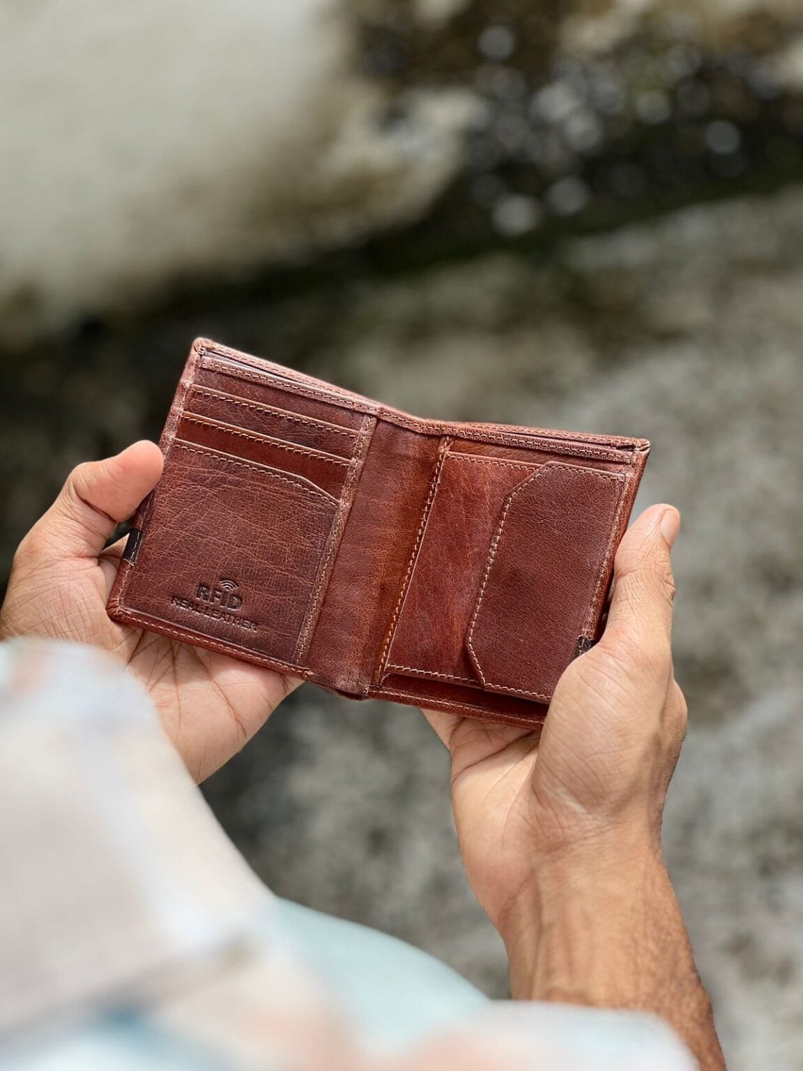 TANWOOD Utility Slim Wallet -RFID - Tanwood Leather